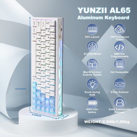 Bàn phím cơ KIT Lucky65 | Lucky 65 Keyboard | Kicap