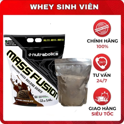 Mass Fusion chiết lẻ 1kg | wheysinhvien