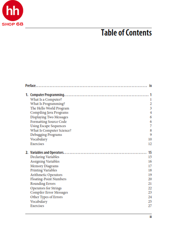 Think Java: How to Think Like a Computer Scientist 2nd Edition
