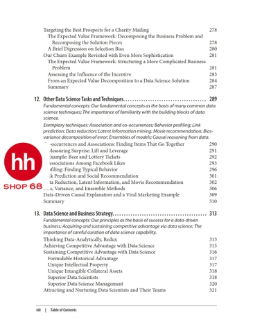 Data Science for Business: What You Need to Know about Data Mining and Data-Analytic Thinking