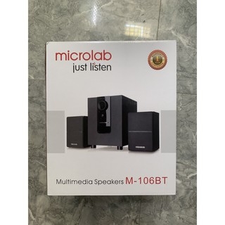 Loa Vi Tính Microlab M106BT Bluetooth Đen