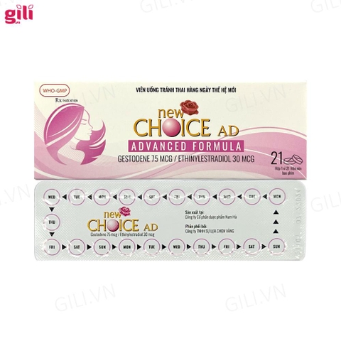 Viên uống tránh thai Newchoice Oral Contraceptive Pill 28 viên chính hãng