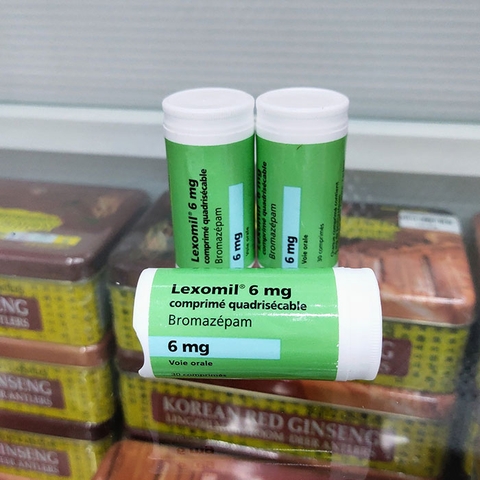 Thuốc ngủ Lexomil 6mg, Hộp 30 viên | Nhà Thuốc An Bình