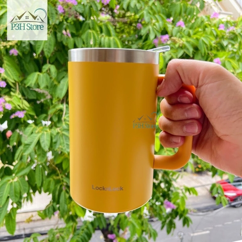 Ly giữ nhiệt Lock&Lock Flat Table Mug 730ml LHC4320 cố giữ nhiệt dung ...