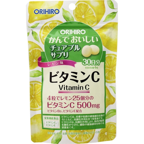 VIÊN NHAI VITAMIN C ORIHIRO 120V | Akari Eshop