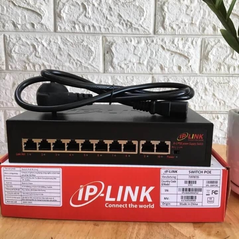 Bộ chia mạng Switch Smart IP-Link POE 8 port