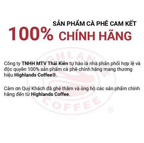 Thùng 24 Lon Cà Phê Sữa Highlands Coffee 185ml/lon | Highlands Coffee CPG