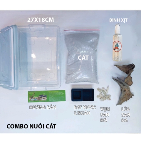 Combo nuôi ốc / cua