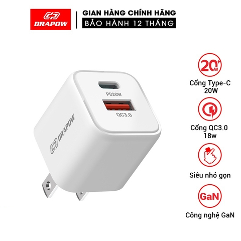 Củ sạc Drapow | Công ty cổ phần quốc tế Drapow