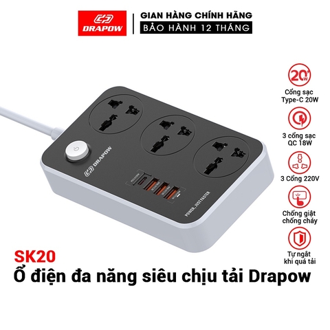 Ổ điện Drapow | Công ty cổ phần quốc tế Drapow