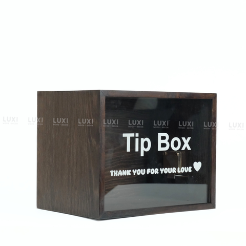 [FREE KHẮC LOGO] HỘP TIP BOX ĐA DẠNG KÍCH THƯỚC, MÀU SẮC THEO YÊU CẦU ...