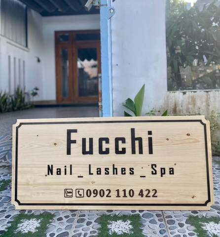 Bảng hiệu gỗ | LUXI decor