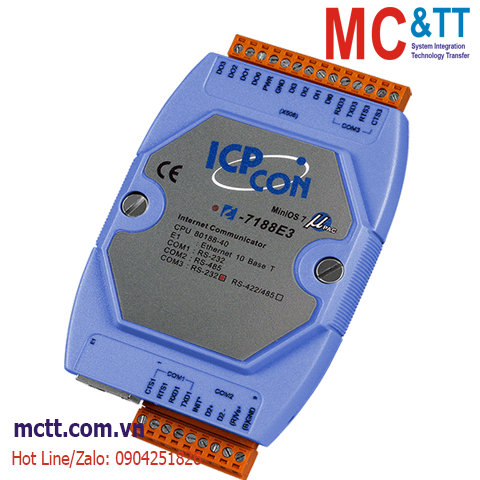 Bộ chuyển đổi RS-232/422/485 sang Ethernet - Serial Device Server | MC&TT Co., Ltd