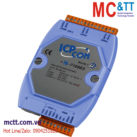 Bộ chuyển đổi RS-232/422/485 sang Ethernet - Serial Device Server | MC&TT Co., Ltd