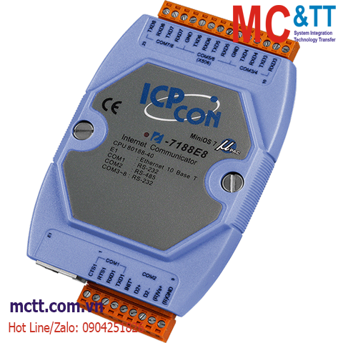 Bộ chuyển đổi RS-232/422/485 sang Ethernet - Serial Device Server | MC&TT Co., Ltd