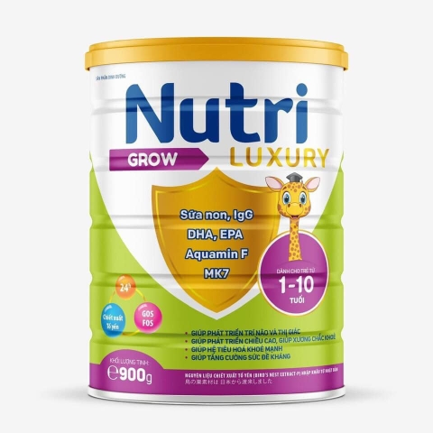 Sữa Bột Nutri - Grow 900gr (1-10 tuổi) giúp con tăng trưởng chiều cao ...