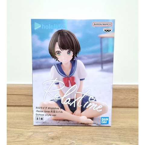 Mô Hình Figure Banpresto Hololive If Relax Time Oozora Subaru School Style