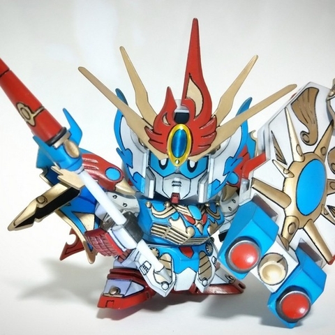 Mô Hình Lắp Ráp SD BB105 NIOH GUNDAM Bandai 4573102663306