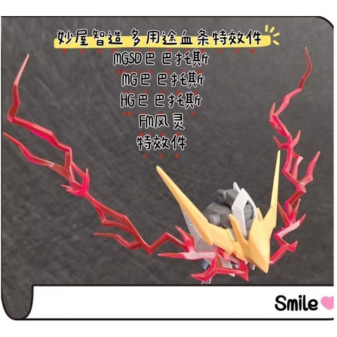 Phụ kiện sừng Barbatos cho HG FM MG MGSD