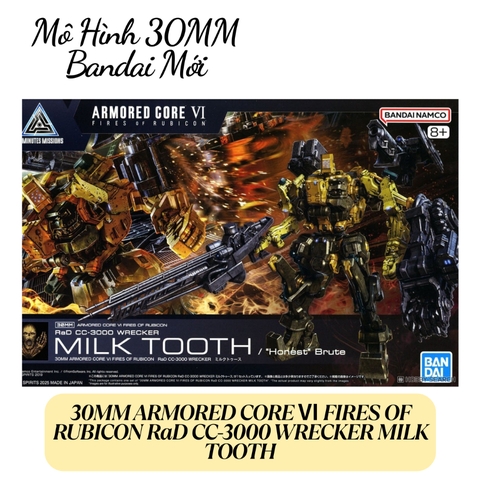 Mô Hình Lắp Ráp 30MM ARMORED CORE Ⅵ FIRES OF RUBICON RaD CC-3000 ...