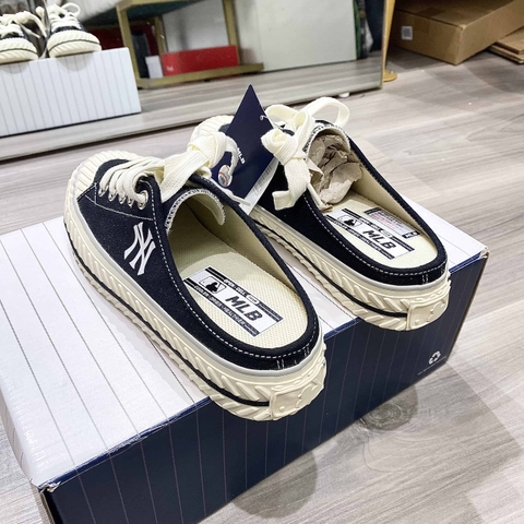 Giày MLB Mule NY 3AMUUA11N-50BKS Màu Đen authenticshop.vn ...