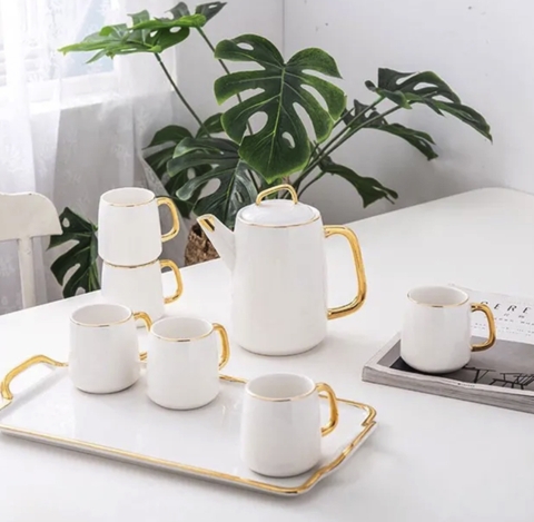 Bộ Tách Trà Sứ