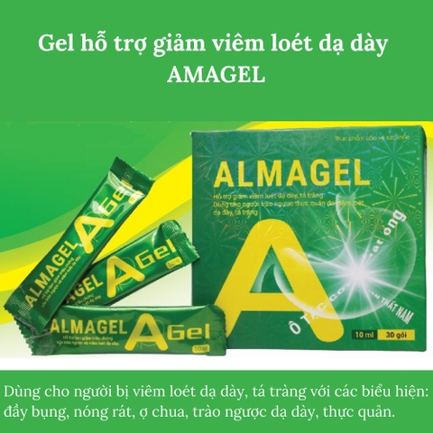 Almagel Hộp 30 gói x 10ml