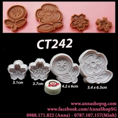 CT242 SET CUTTER LÒXO 2 HOA MAI,2 HOA LỚN | annashopsg