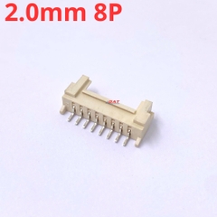 Jack Socket HY2.0mm Hàn Dán Nằm Ngang 8P | Điện Tử DAT