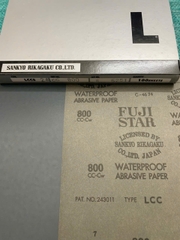 Bán giấy ráp Sankyo Fujistar P800, Nhám nhật Fujistar độ mịn 800