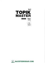 Bộ Đề Topik Master I - Bản Mới 2023 - TOPIK Master Final 실전 모의고사 1 | Sachtienghan.com - Chuyên ...