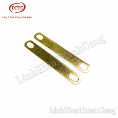 Cầu Thép Nối Pin, Khoảng Cách 2 Tâm Lỗ 50mm, Dày 1.5mm