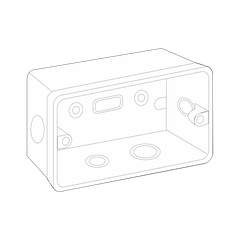 Box đế công tắc ổ cắm