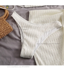 Doris Bikini Set | Đồ bơi nữ ba mảnh kèm khăn quấn đi biển ngọt ngào ...