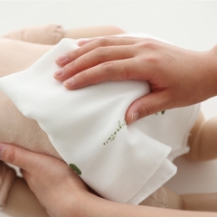 Khăn sữa sợi tre Gauzee trắng 10chiếc/set | Beyond & Co