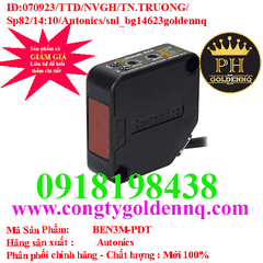 Cảm biến quang Autonics BEN3M-PDT | Công Ty TNHH Tổng Hợp Quốc Tế Golden NQ