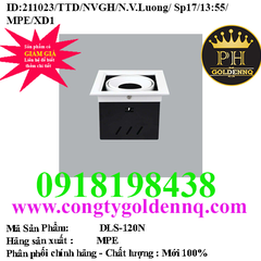 ĐÈN DOWNLIGHT MẶT VUÔNG MPE 20W DLS-120N | Công Ty Quốc Tế Golden NQ