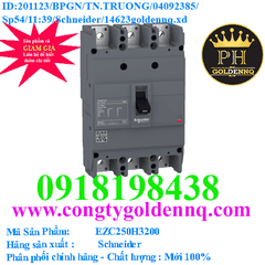 Bộ ngắt mạch EZC250H3200 Schneider | Công Ty TNHH Tổng Hợp Quốc Tế ...