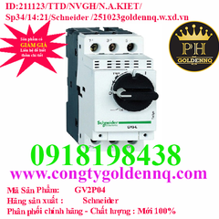 Cầu dao bảo vệ động cơ GV2P04 Schneider | Công Ty TNHH Tổng Hợp Quốc Tế ...