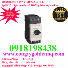 Cầu dao bảo vệ động cơ GV3P32 Schneider | Công Ty TNHH Tổng Hợp Quốc Tế ...