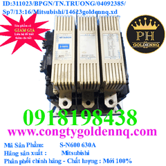 Contactor Mitsubishi S-N600 630A AC200/ AC4000V /AC500V | Công Ty Quốc ...