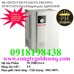 Biến Tần LS SV150IG5A-4 15kW 3 Pha 380V | Công Ty TNHH Tổng Hợp Quốc Tế Golden NQ