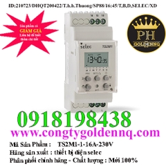 Timer Switch Selec TS2M1-1-16A-230V | Công Ty TNHH Tổng Hợp Quốc Tế ...