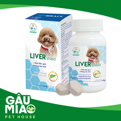 Liver shield - Viên uống giải độc gan cho chó 1 viên | Gâu Miao Pet House