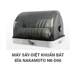 [HÀNG CHÍNH HÃNG] MÁY SẤY-DIỆT KHUẨN BÁT ĐĨA NAKAMOTO NK-D06 / NK-D08 / DS46 / DS-46 / DS50 / DS ...