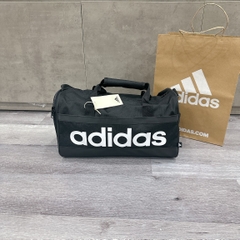 Túi Adidas Duffel Linear Essentials Black [ HT4744 ] | CITISHOP