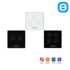 Công tắc cảm ứng DQSmart SW2.1 S Kiểu dáng hình vuông, màu sắc trắng ...