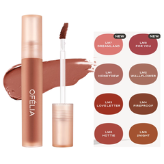 [Chính hãng] Son Kem Lì, Mềm Mịn Môi, Lâu Trôi OFÉLIA Uncovered Lip Mousse Hàn Quốc 4,3g