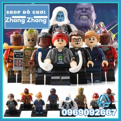 Xếp hình Avengers: Infinity War Ayo Pepper Groot Spider man War Machine ...
