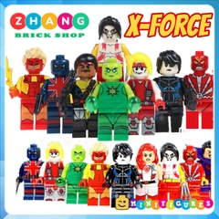 Xếp hình Forge - Domino - Omega Red - Sunfire - Radioactive Man- Pyro ...